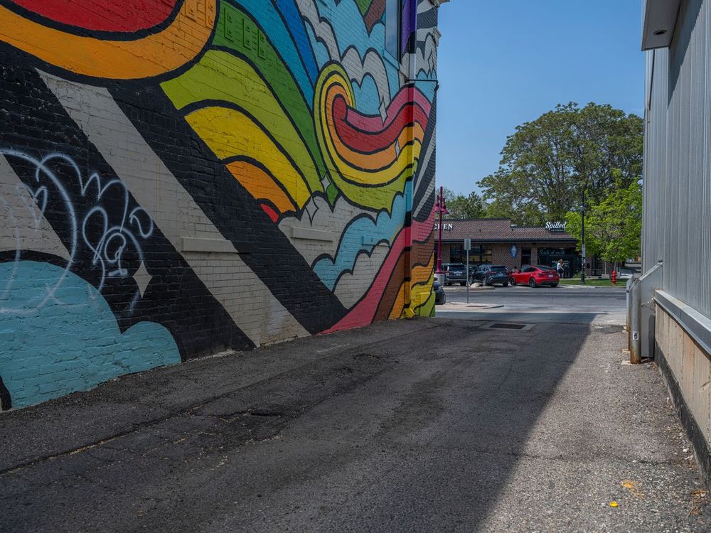Salt Lake City Street Art: Graffiti Wall - HDRi Maps and Backplates