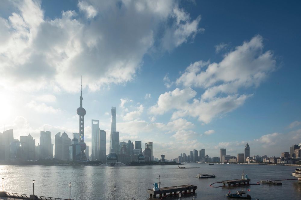 Shanghai Cityscape: Modern Architecture in the Daylight - HDRi Maps and ...