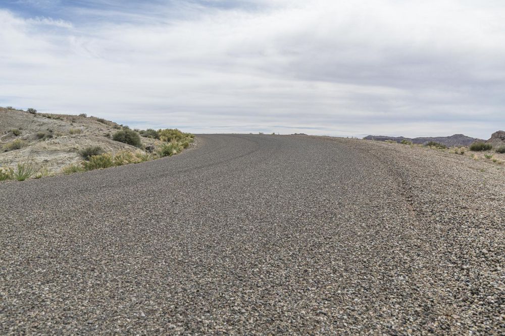 Straight Road Through the Utah Desert: Canyonlands and Red Rock - HDRi ...