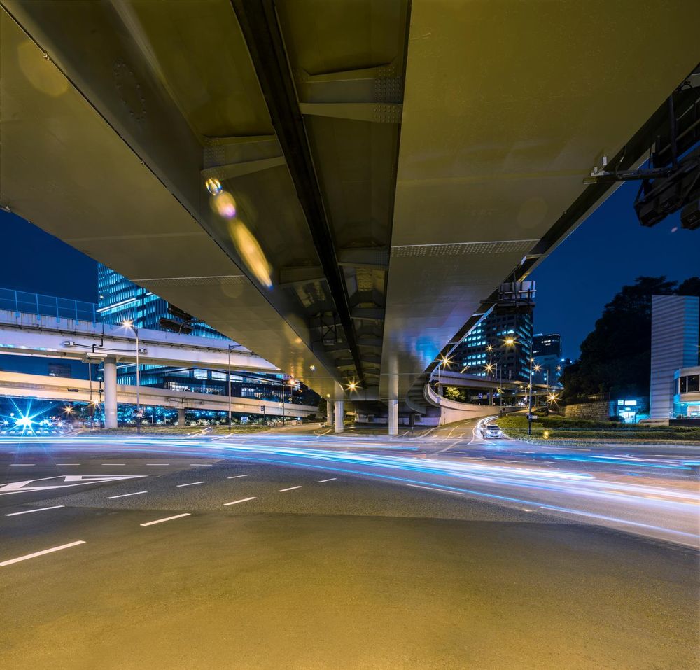 Tokyo Cityscape Night View - HDRi Maps and Backplates