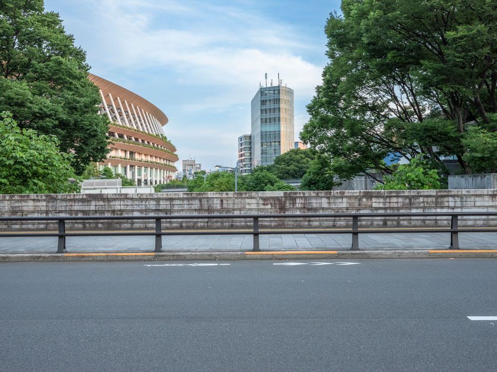Tokyo: Urban Design with Clouds - HDRi Maps and Backplates