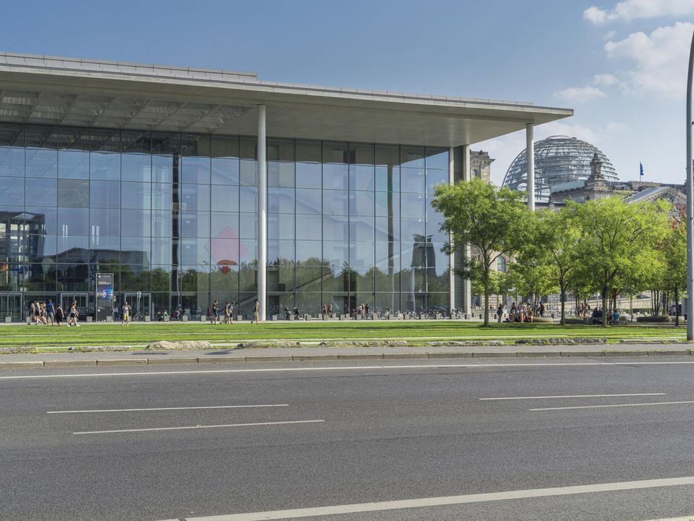 Urban Design in Berlin: Architecture and Street Light - HDRi Maps and ...