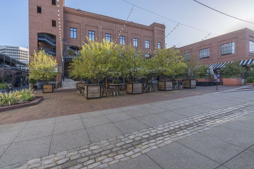 Urban Design: City View with Brick Wall and Window