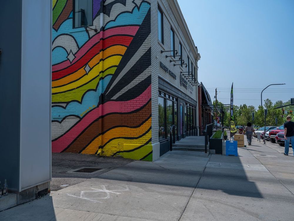 Utah's Salt Lake City: Graffiti Wall with a Shadow - HDRi Maps and ...