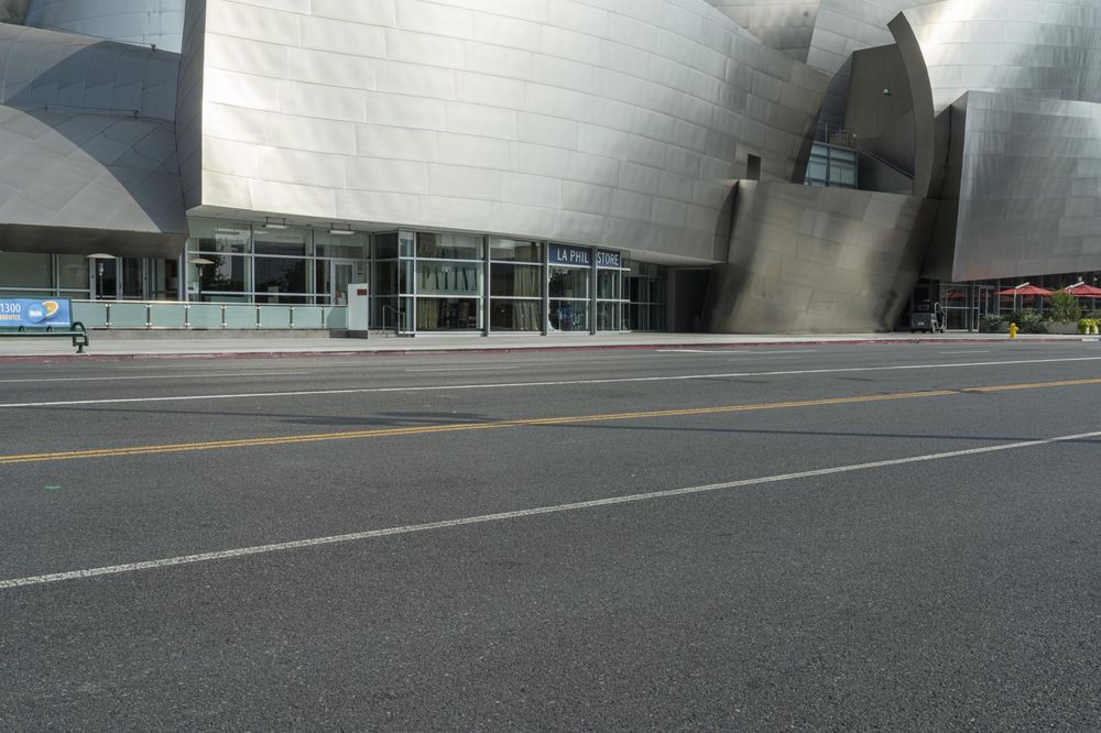 Walt Disney Concert Hall Architecture - HDRi Maps and Backplates