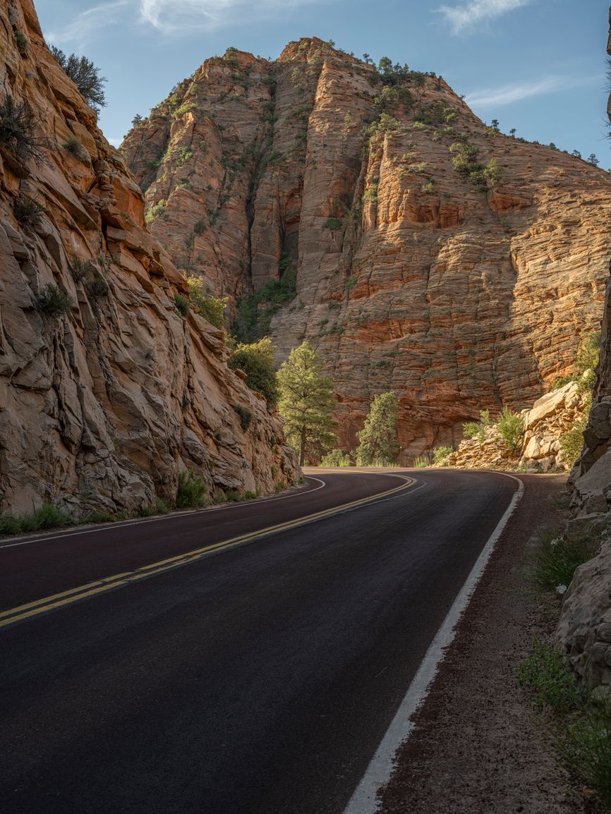 Zion National Park, Utah: A Road Through the Majestic Landscape