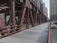 Chicago Bridge Building Cityscape HDRi Maps and Backplates