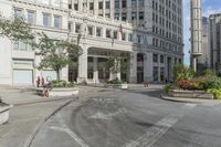 City Intersection in Chicago, Illinois, USA HDRi Maps and Backplates