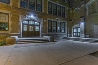 Classic Architecture in Detroit Business District HDRi Maps and Backplates