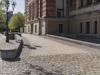German Office Building: Open Space and Shadow on the Facade HDRi Maps ...