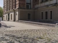 German Office Building: Open Space and Shadow on the Facade HDRi Maps ...