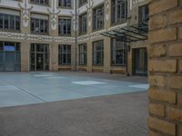 Germany Berlin Urban Office Building with Glass Windows