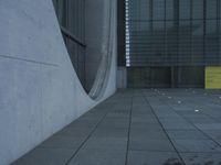 Modern Architecture Walkway in Berlin HDRi Maps and Backplates