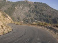 Mountain Pass: Navigating the Switchbacks on a Winding Road HDRi Maps ...