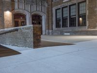 Night in Detroit, Michigan: Urban Architecture with Fire Hydrant HDRi ...