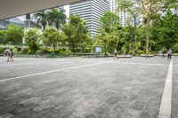 Residential Area on a Sunny Day: Open Space and Trees HDRi Maps and ...