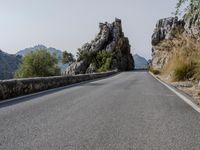 Straight Road Overlooking Stunning Mountain Landscape HDRi Maps and ...