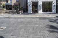 Urban Design in the City: Tile Flooring and Modern Architecture HDRi ...