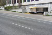 Yellow Stop Sign in Toronto Building Street HDRi Maps and Backplates
