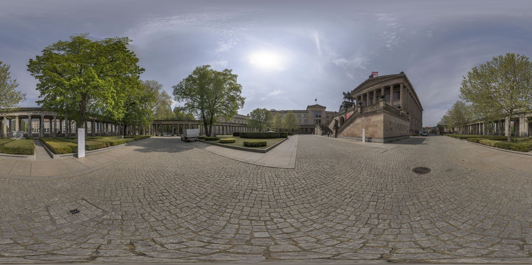 Berlin, Germany: A Park with Trees and a Majestic Building - HDRi Maps ...