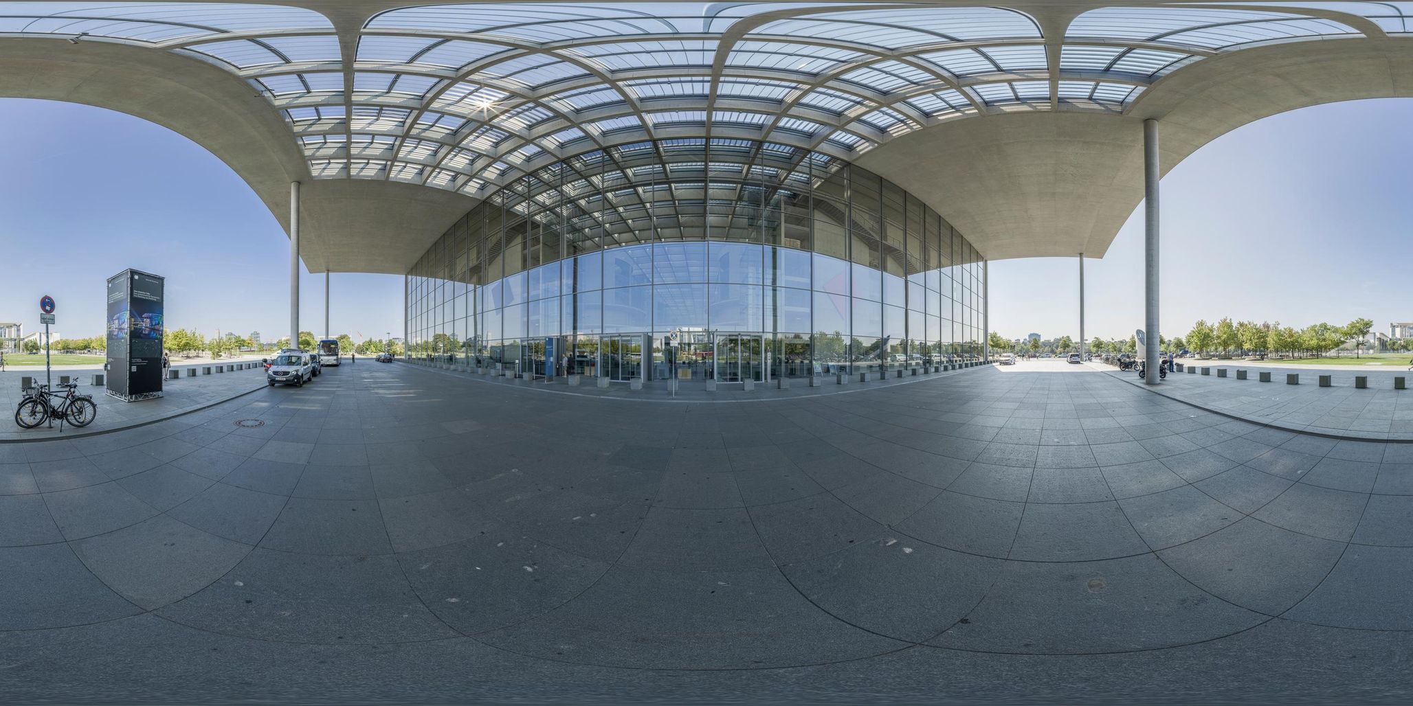 Berlin's Business District: A Glass-Enclosed Building - HDRi Maps and ...