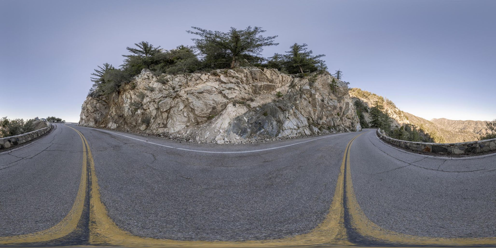 California Mountains: A Breathtaking Aerial View of a Winding Road ...