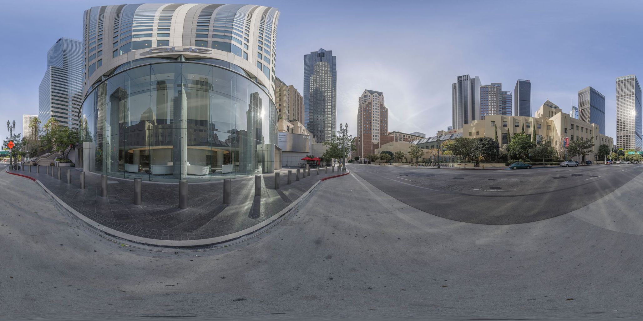 California, USA: Skyscrapers and Residential Areas - HDRi Maps and ...