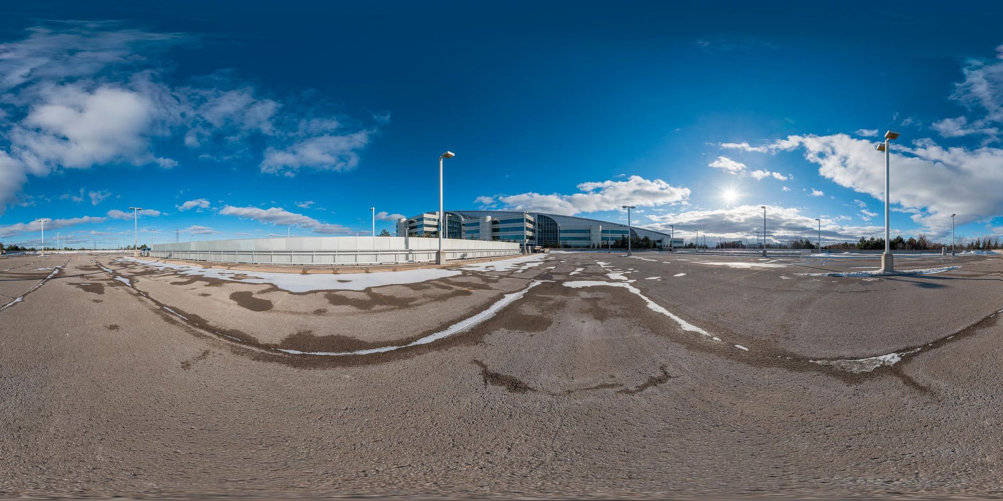 Canada Urban Landscape: Snow and Modern Architecture - HDRi Maps and ...