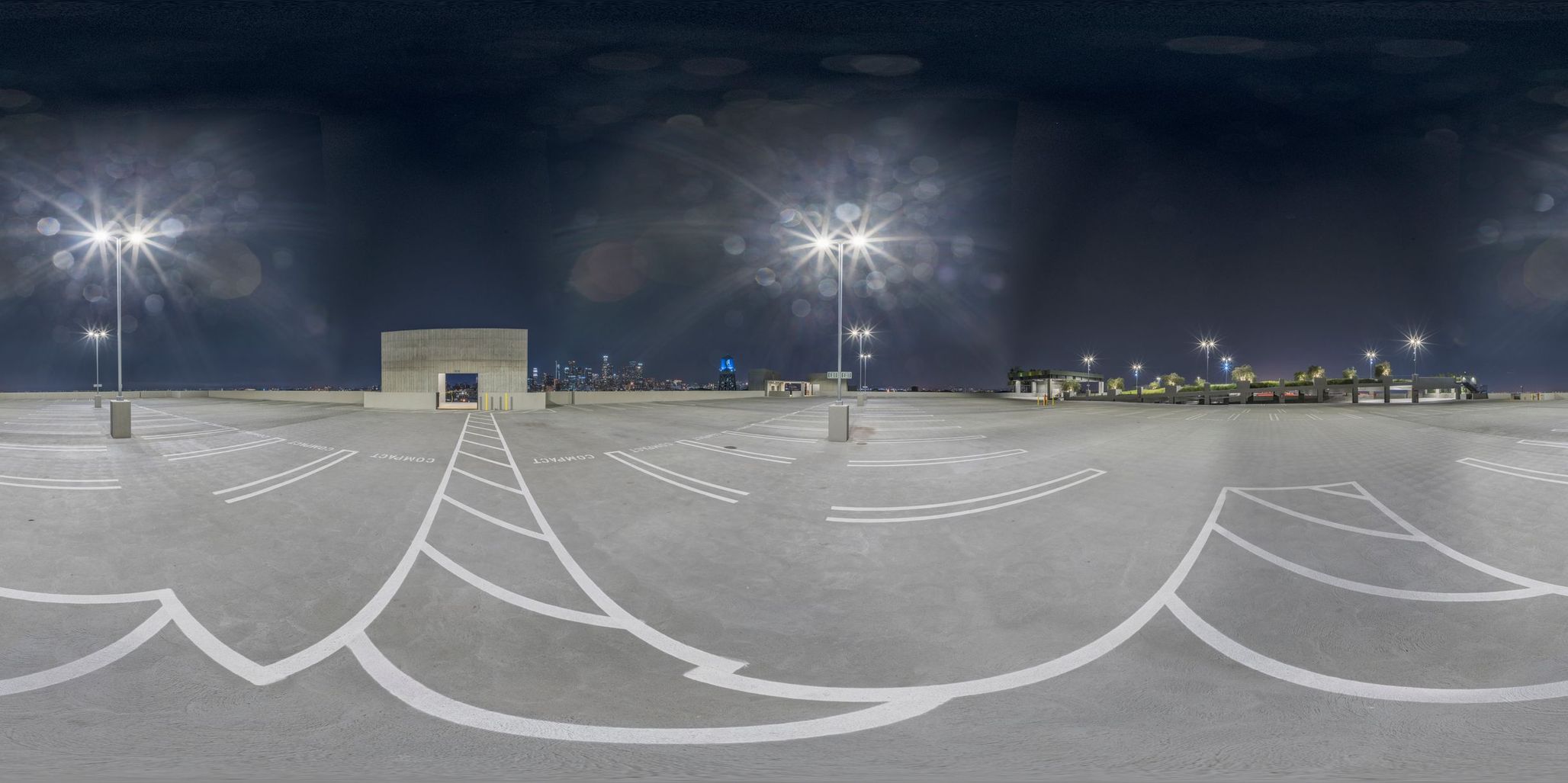 City Airport Terminal at Night: Illuminated by Lights - HDRi Maps and ...