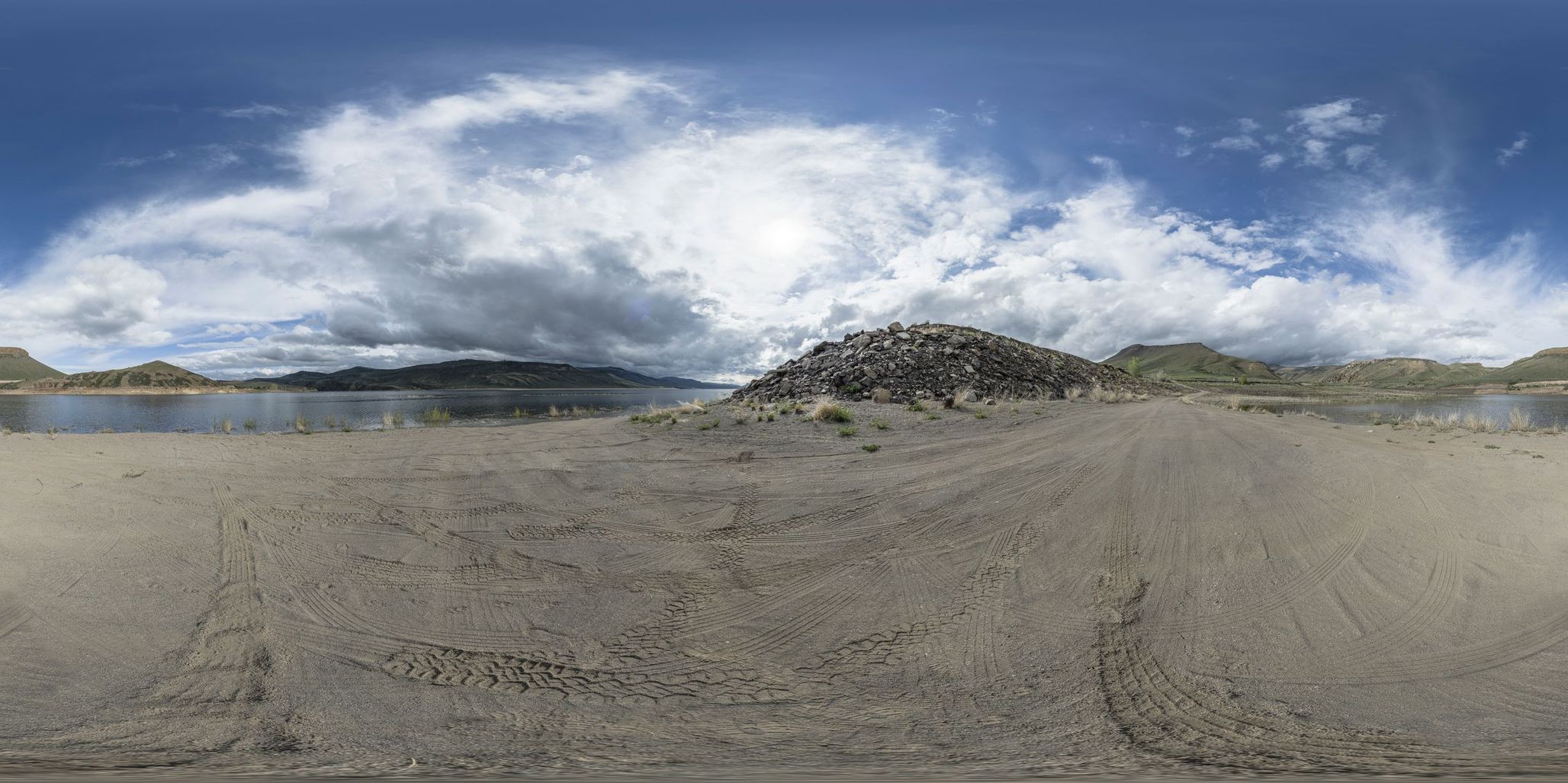 Colorado Landscape: Distorted Beach and Mountains - HDRi Maps and ...