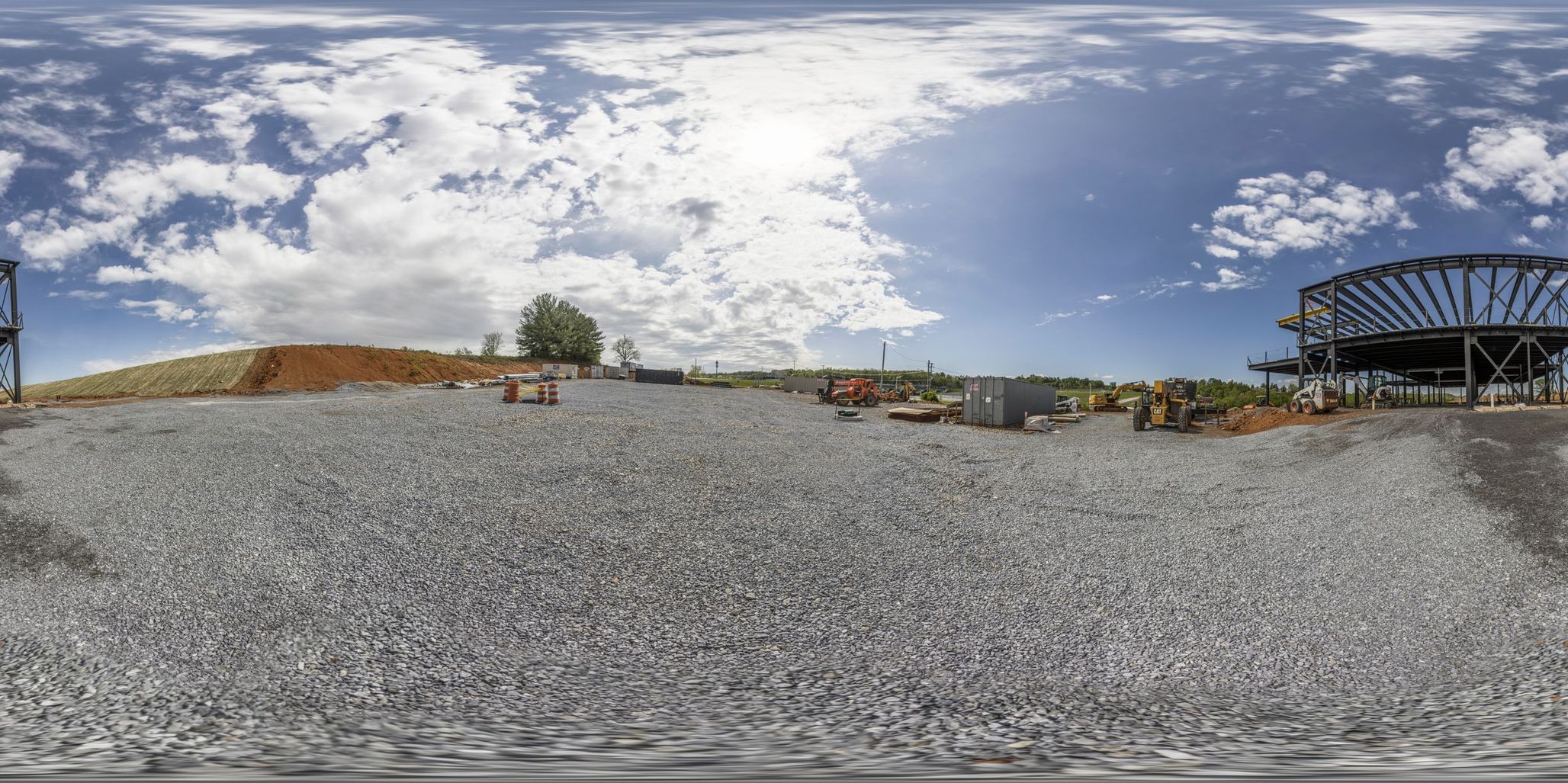 Construction Site in the USA: Building a New Structure - HDRi Maps and ...