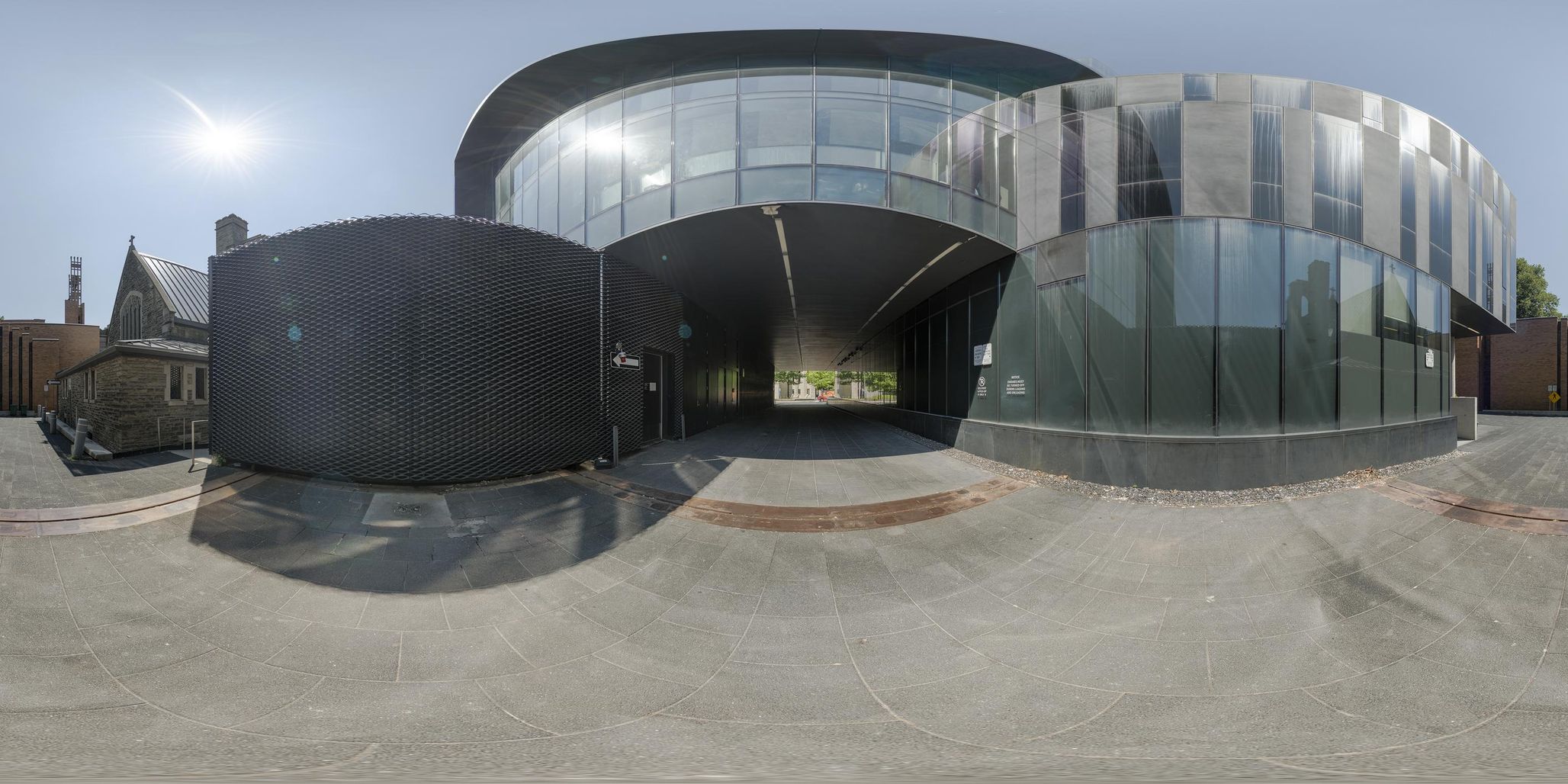 Curved Glass Walls and Large Windows: A Modern Architectural View ...