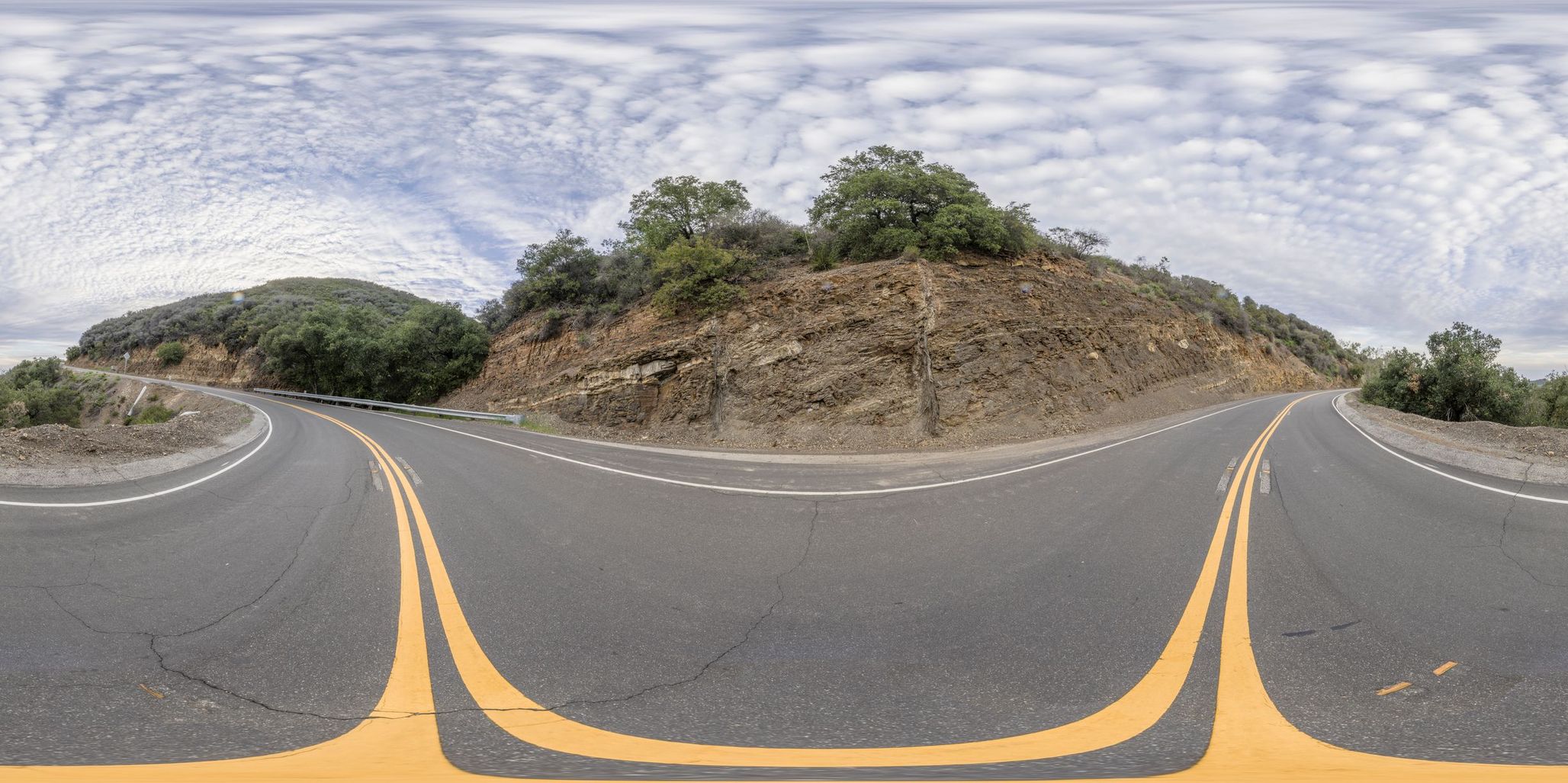 Dawn Drive: A Panoramic View of California's Mountain Road - HDRi Maps ...