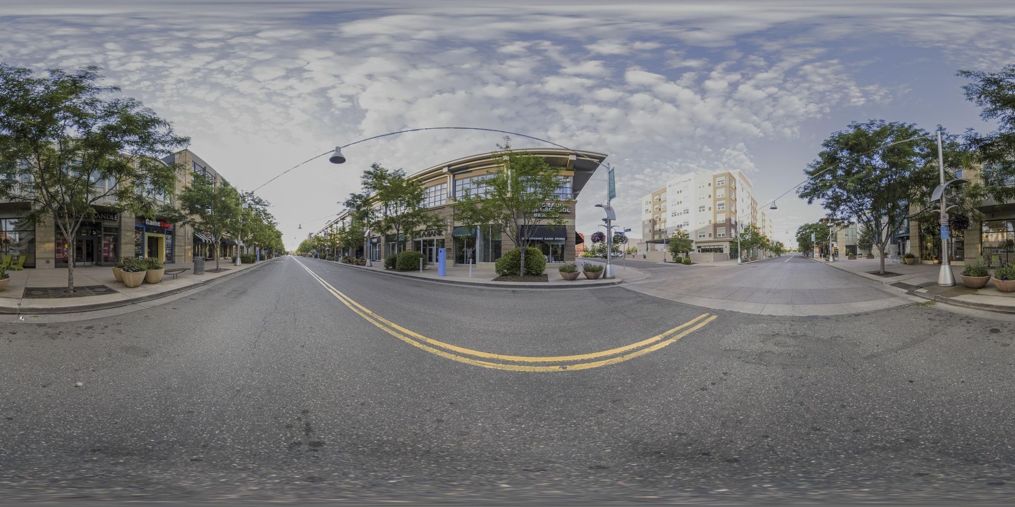 Denver, Colorado: Intersection in the Business District - HDRi Maps and ...
