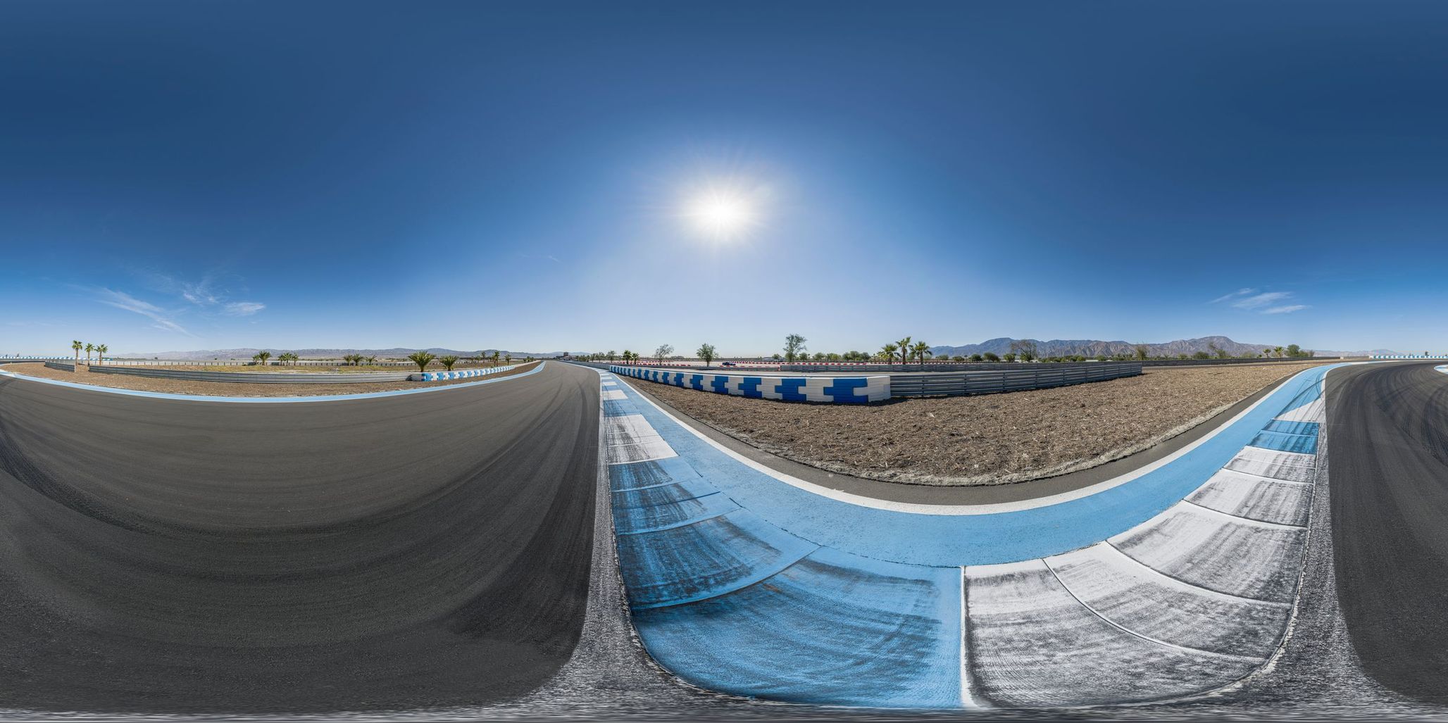 Dirt Race Track in the USA: Bathed in Sunshine - HDRi Maps and Backplates