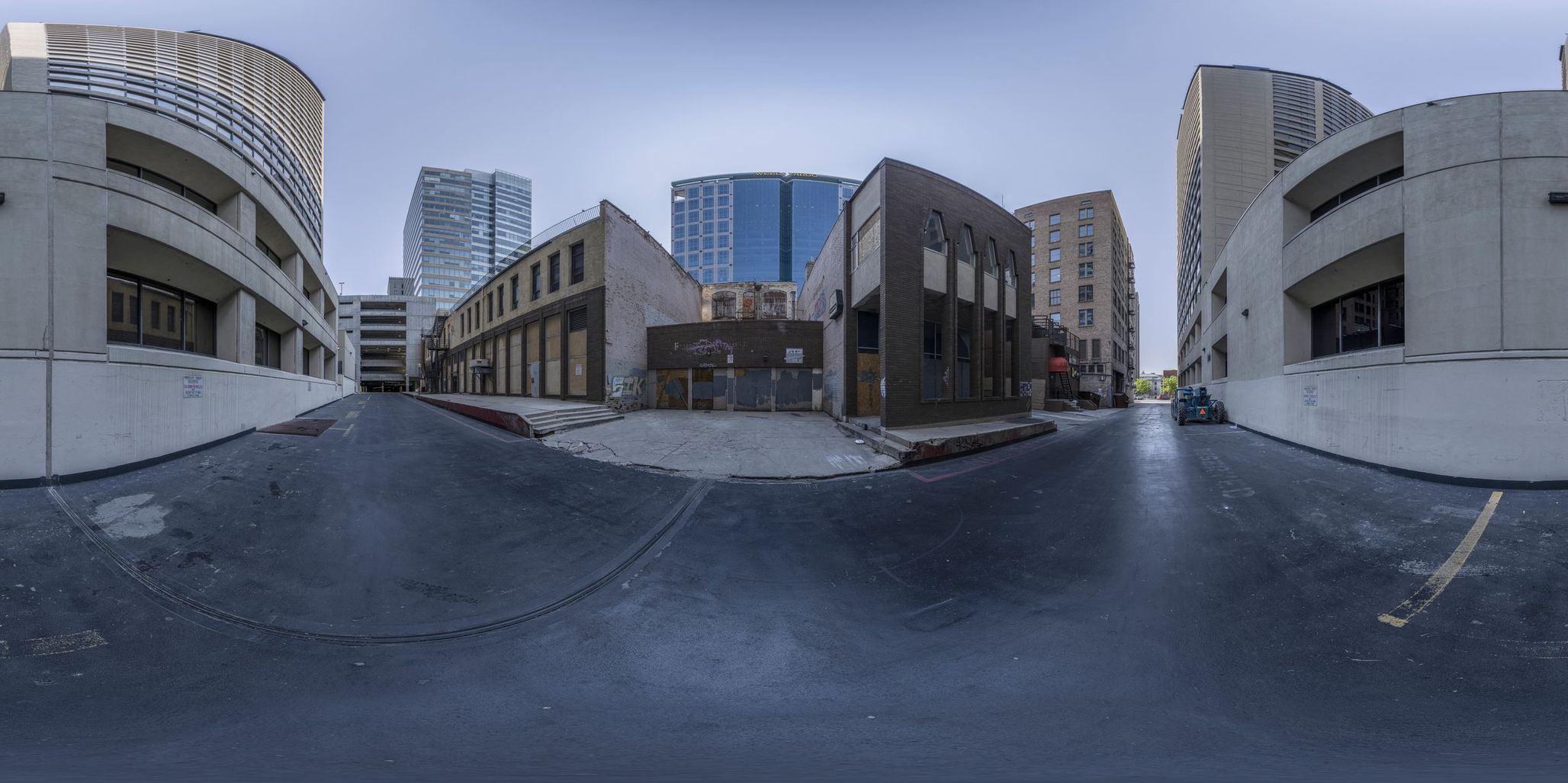 Distorted Photo of Salt Lake City's Urban Landscape - HDRi Maps and ...