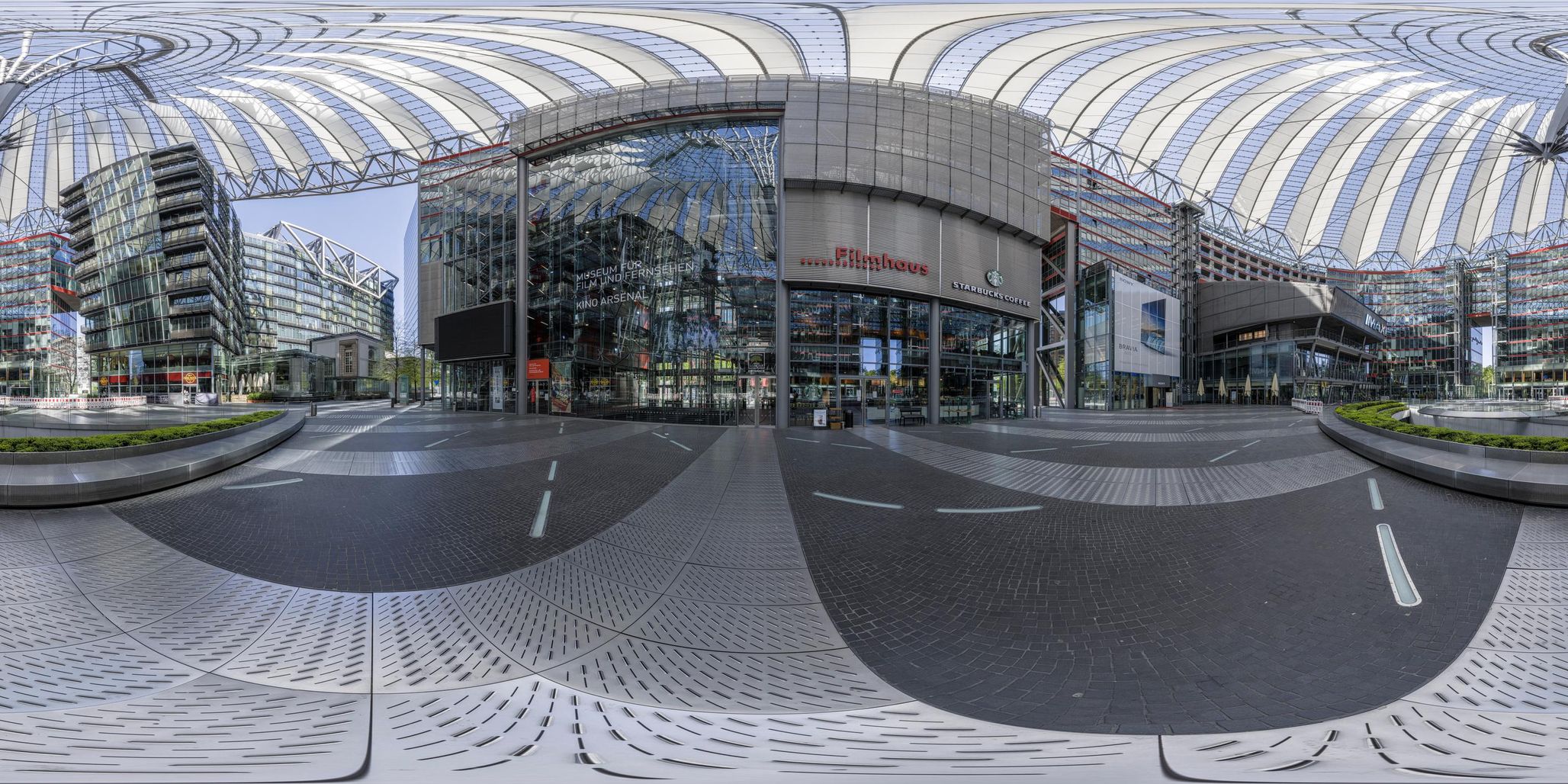 European Metropolis: Berlin's City Intersection at Potsdamer Platz ...