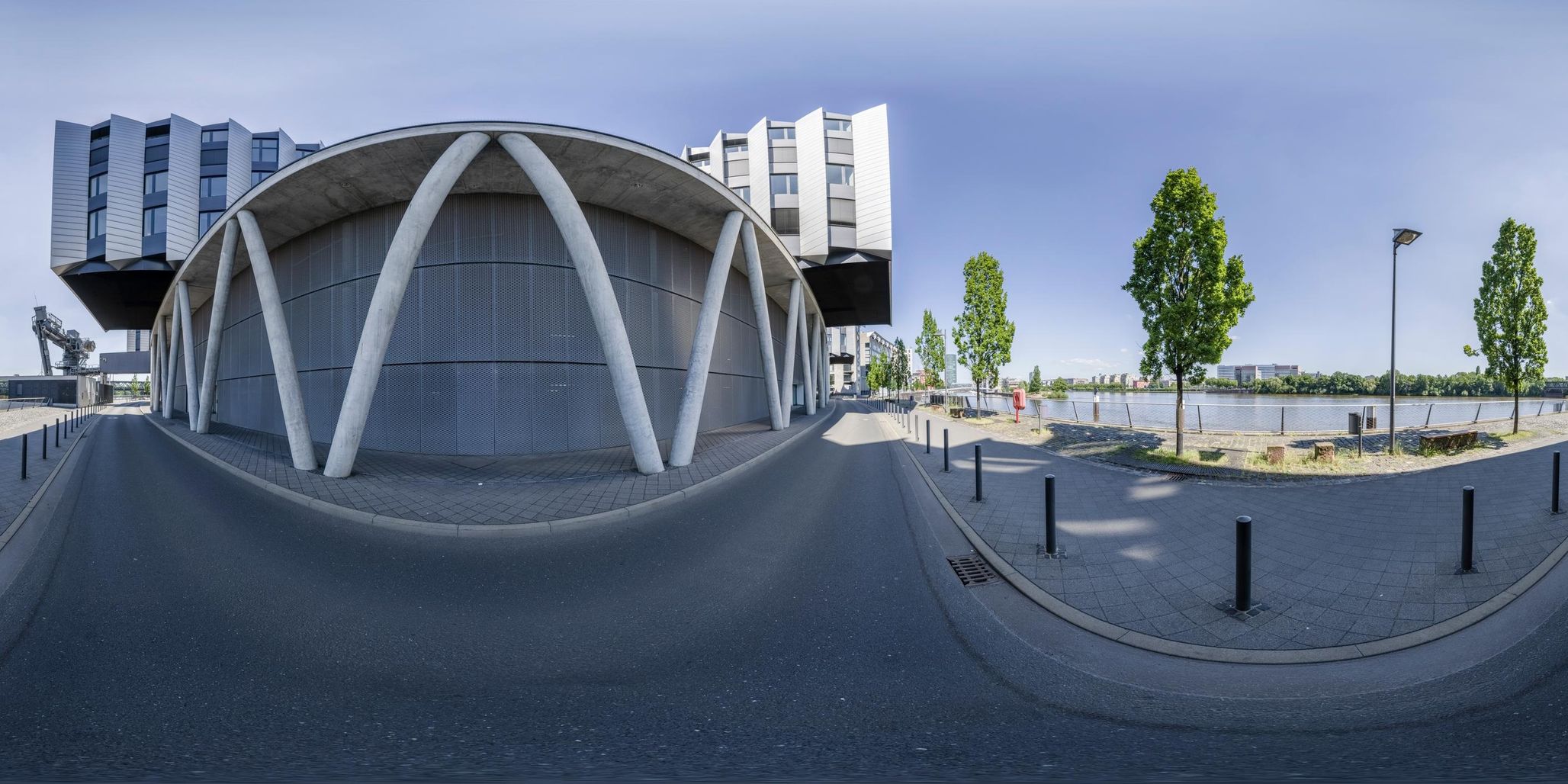 European Urban Design: Exploring Frankfurt, Germany - HDRi Maps and ...