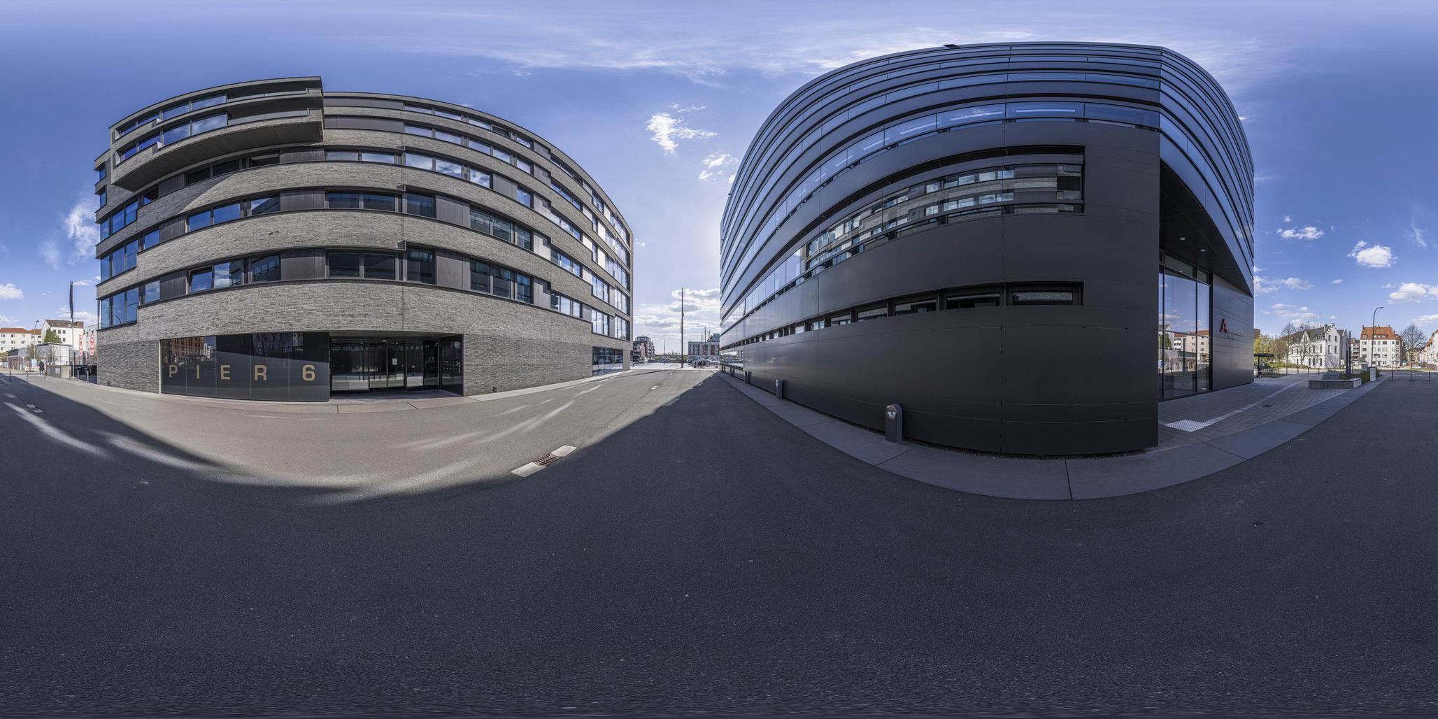 Germany's Urban Design: Symmetrical Facades in Bremen - HDRi Maps and ...