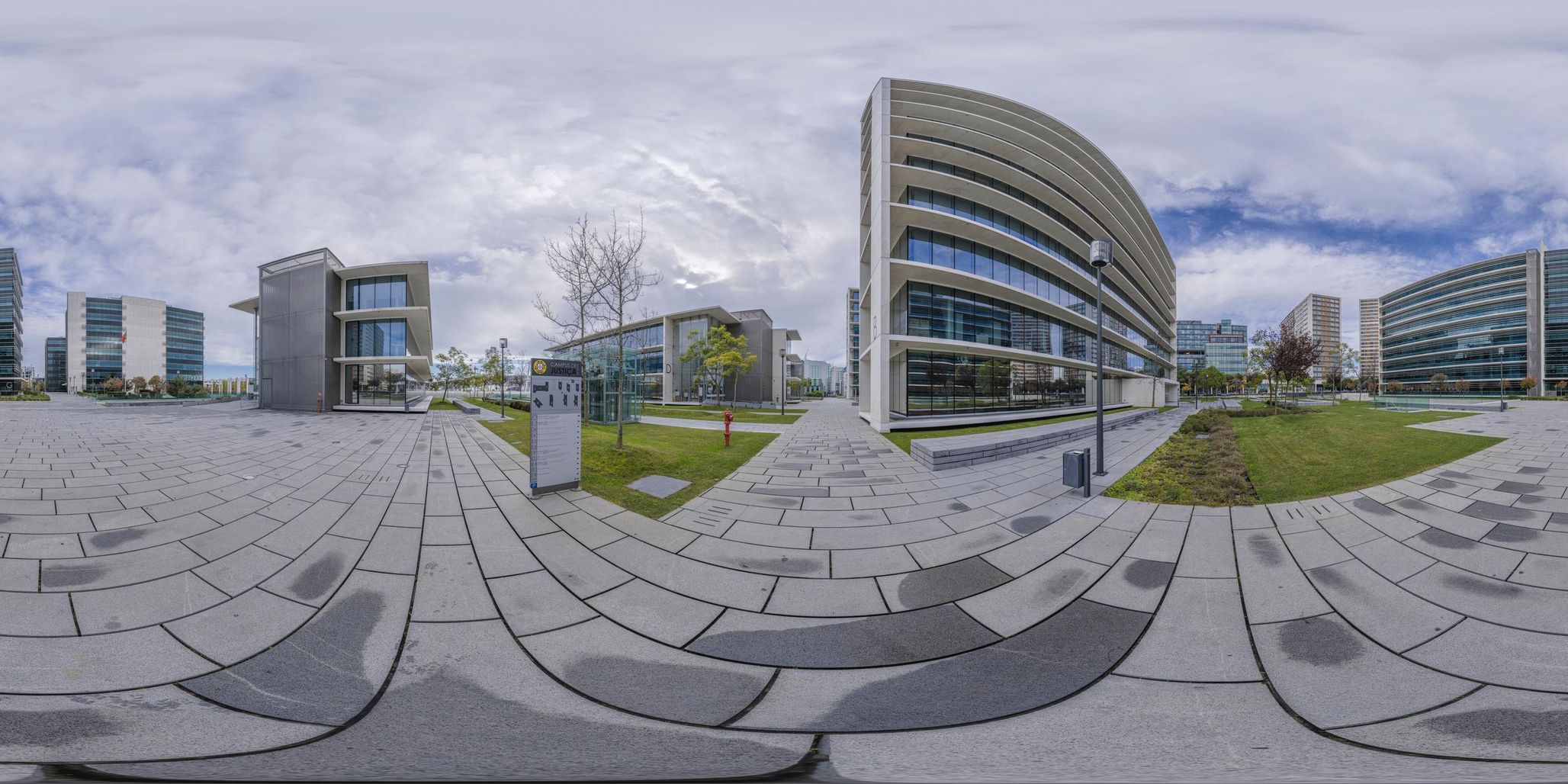 Glass Facade and Urban Design in Lisbon's Business District - HDRi Maps ...