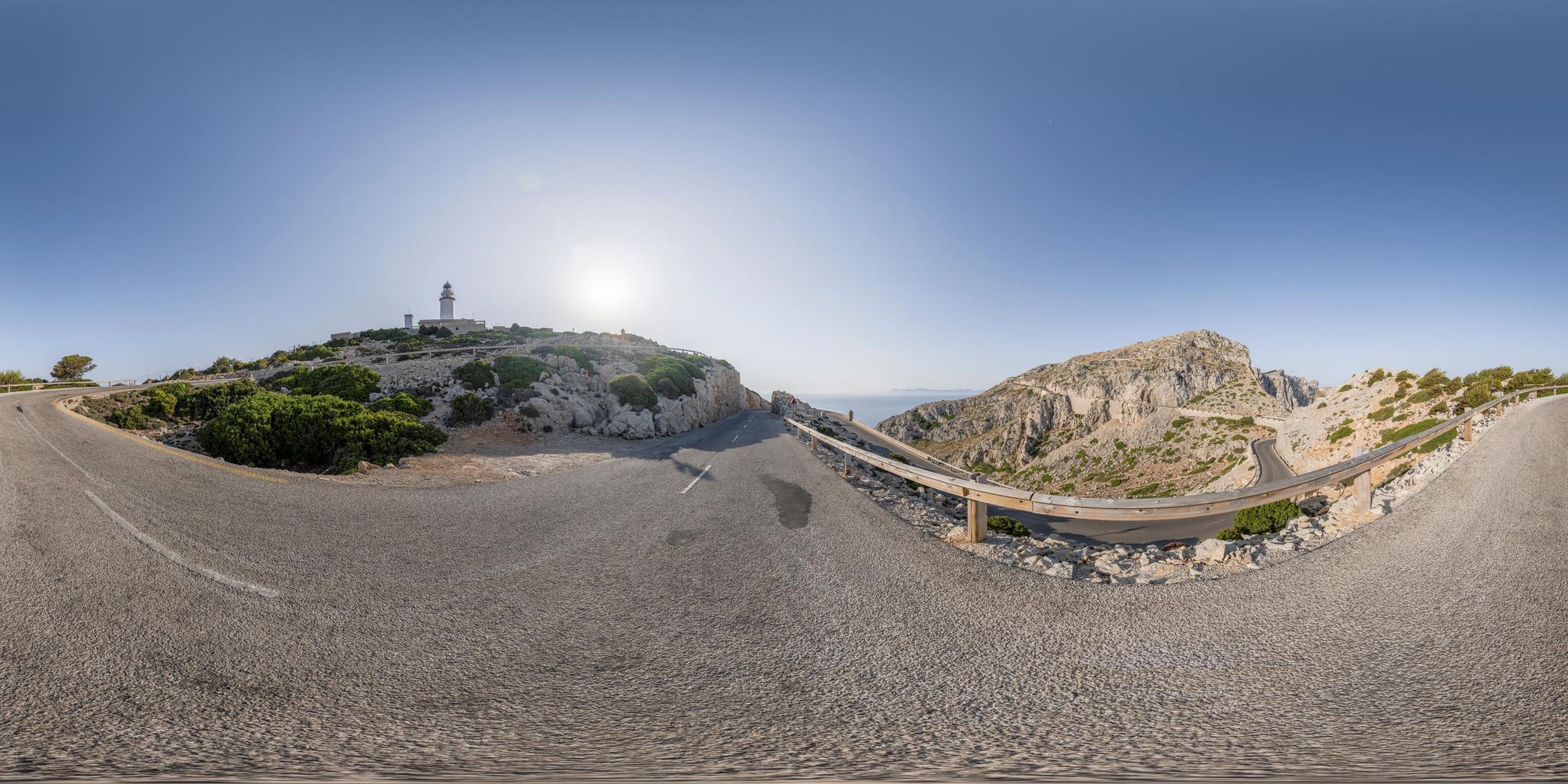 Hilltop Road in Mallorca: A Nature's View of Europe - HDRi Maps and ...