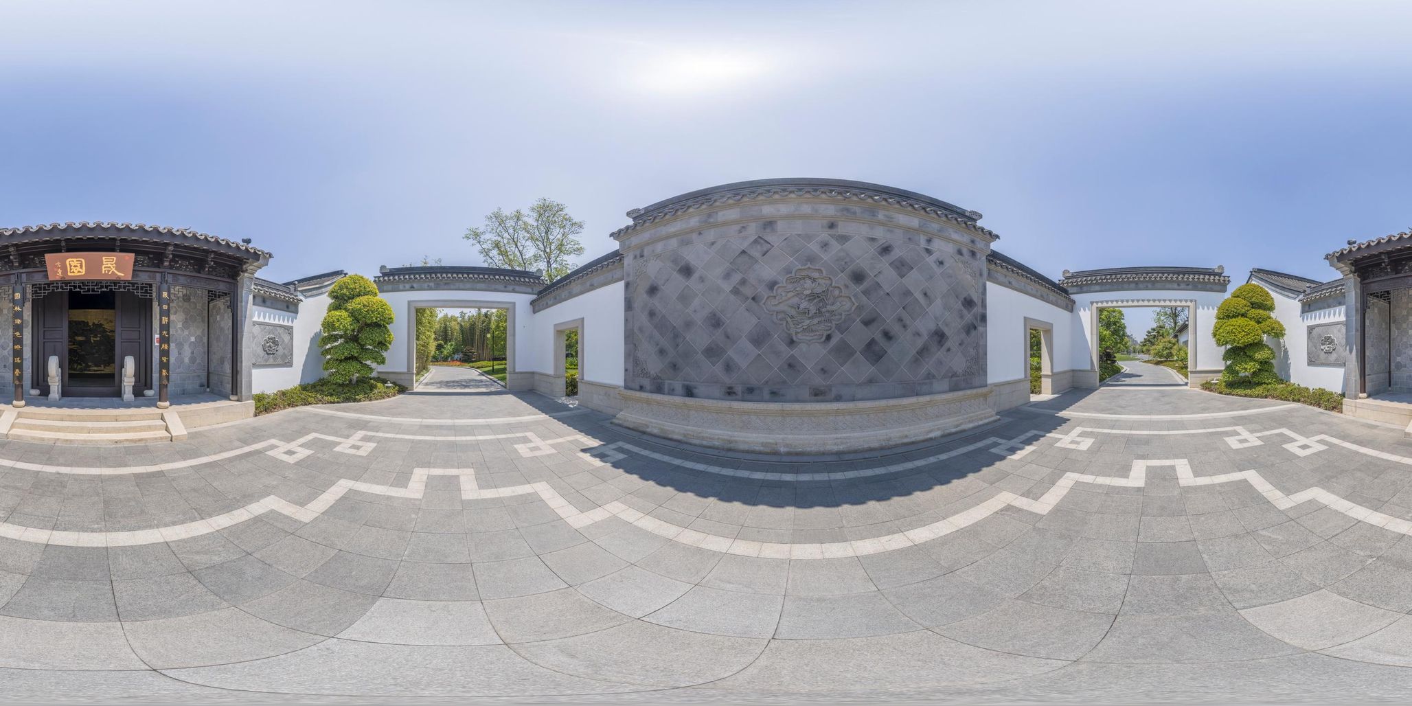 Historic Neighborhood in Shanghai, China - HDRi Maps and Backplates