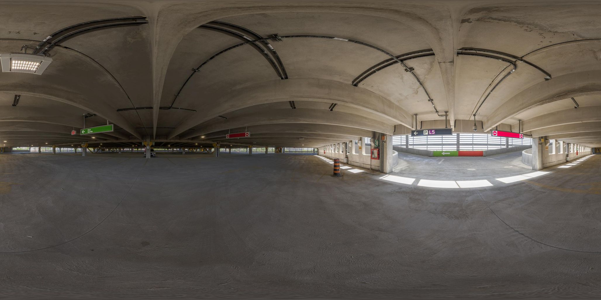 Indoor Skate Park in Toronto: Empty Floor and Ramps - HDRi Maps and ...
