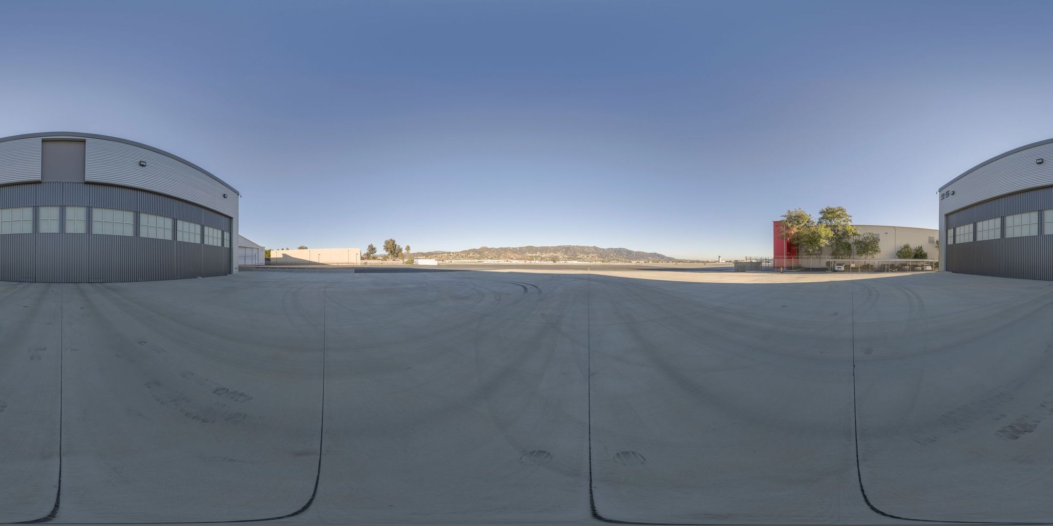 Los Angeles: Concrete Walls of an Office Building - HDRi Maps and ...