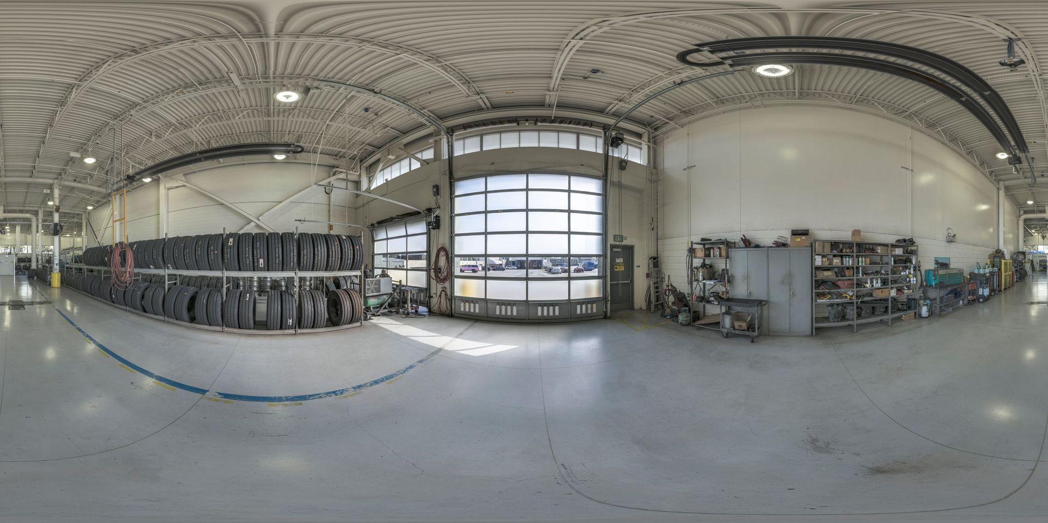Industrial Warehouse Interior Design in Los Angeles - HDRi Maps and ...