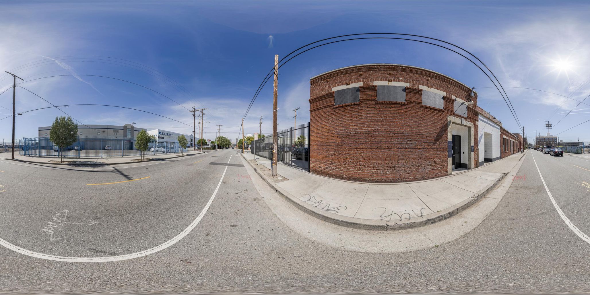 Los Angeles Parking Lot: A Vacant Space Amidst Modern Architecture ...