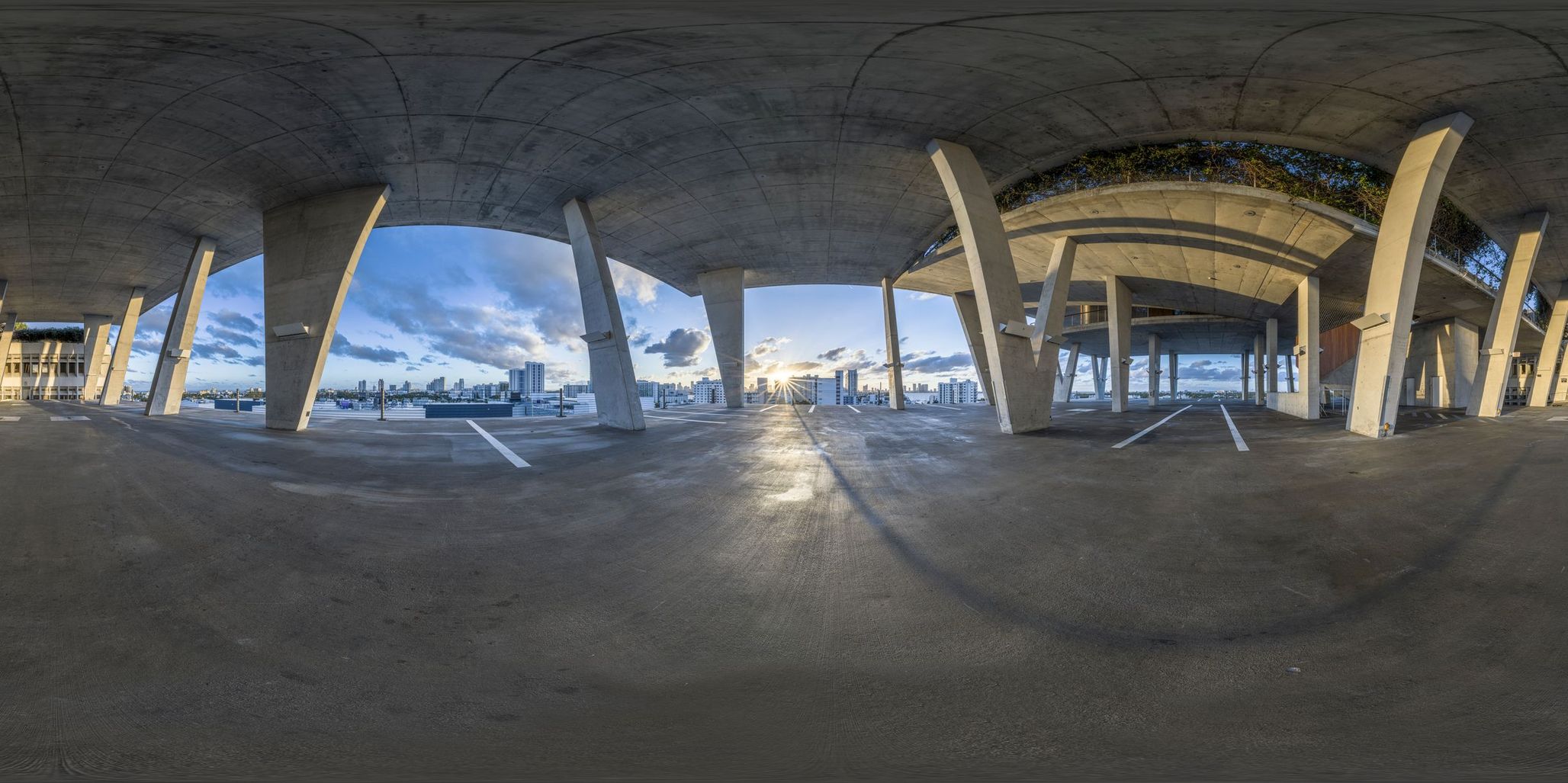 Miami Skyline at Dawn: Capturing the Cityscape of Florida - HDRi Maps ...