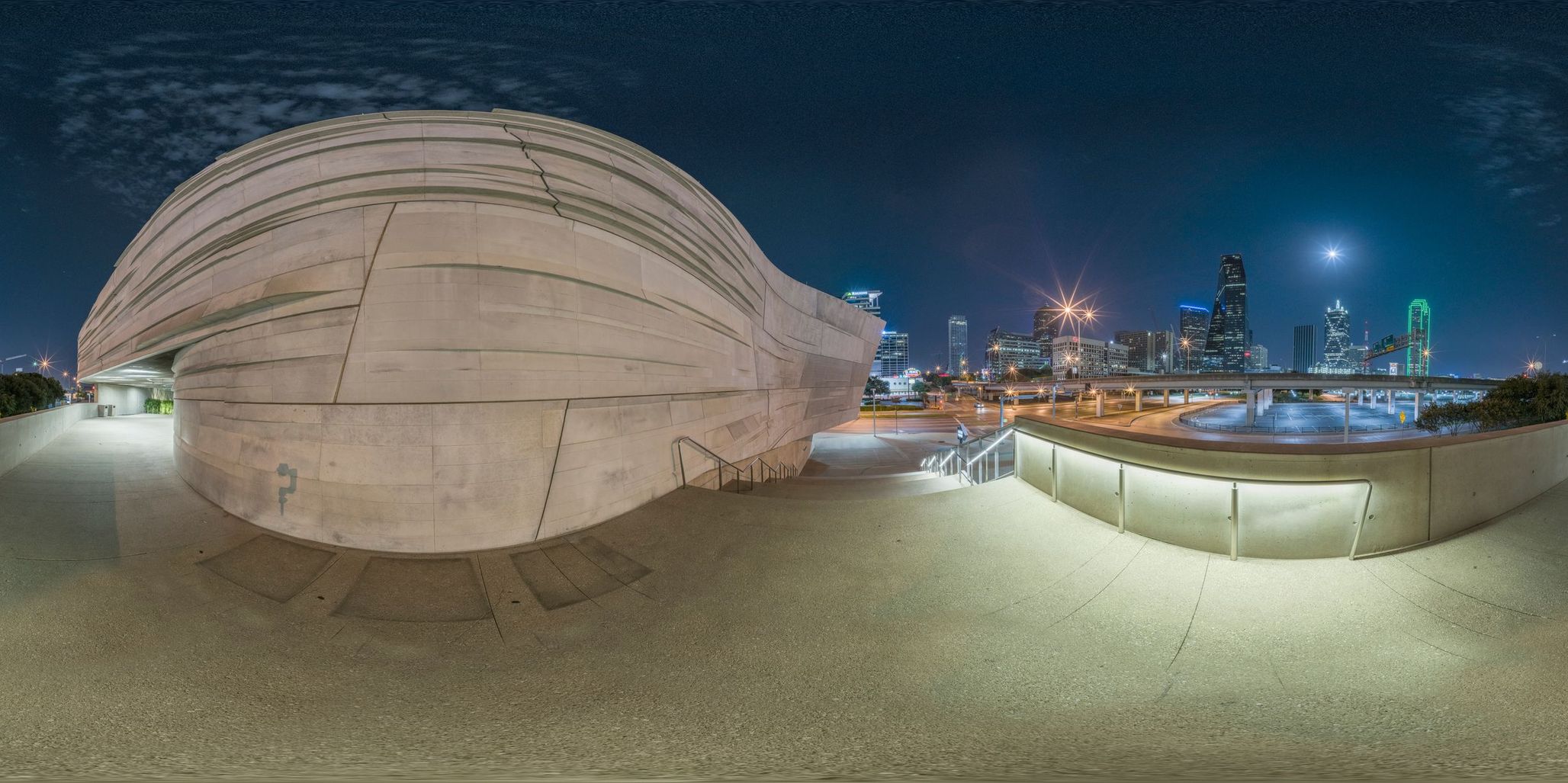 Modern Architecture in Dallas: An Upside-Down Roof - HDRi Maps and ...