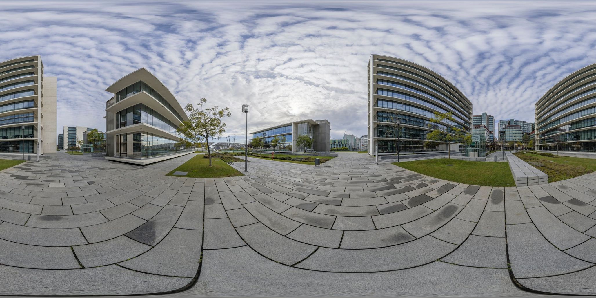 Urban Landscape of Portugal: Skyscrapers and Glass Windows - HDRi Maps ...