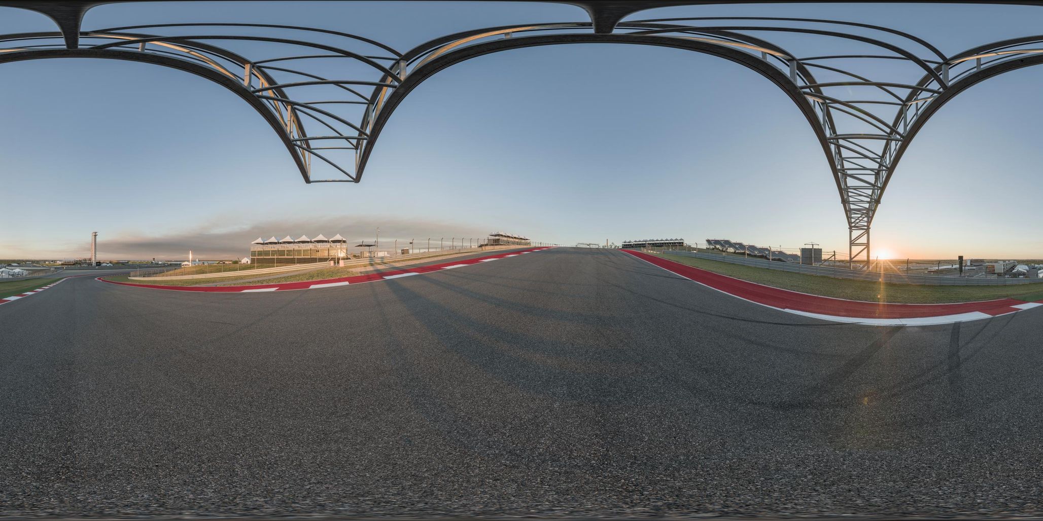 Race Track Time-Lapse: Inside the Terminal - HDRi Maps and Backplates